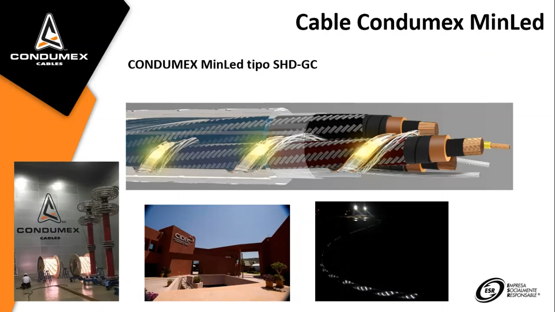Condumex presenta el innovador cable MinLed para la industria minera