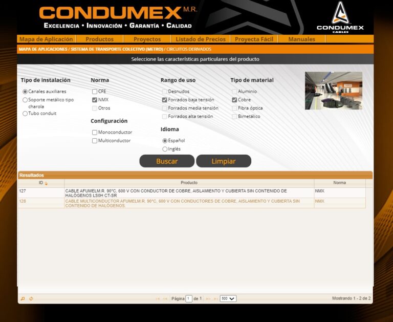 Catálogo interactivo Condumex - Condumex